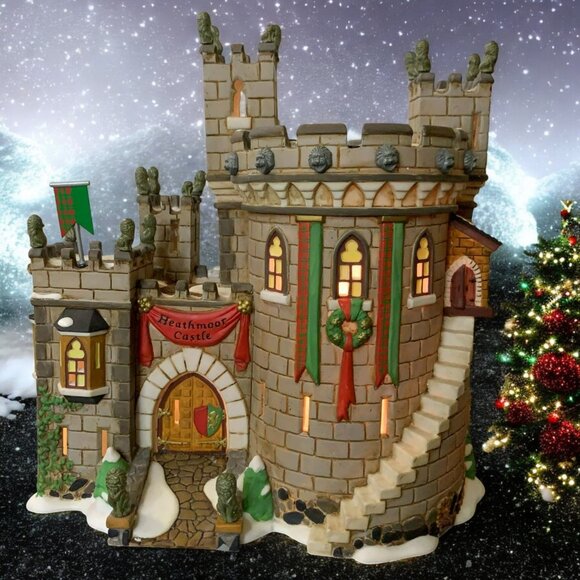 Department 56 | Holiday | Dept 56 Heathmoor Castle Dickens Village ...
